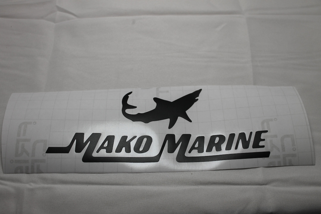 Mako Marine Sticker - Etsy