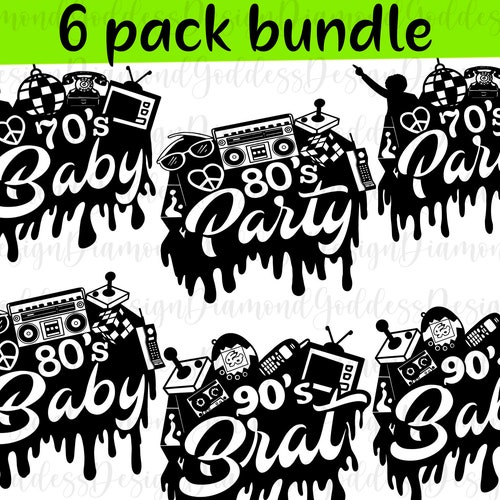 Old School 80s Retro Technology SVG File - Etsy