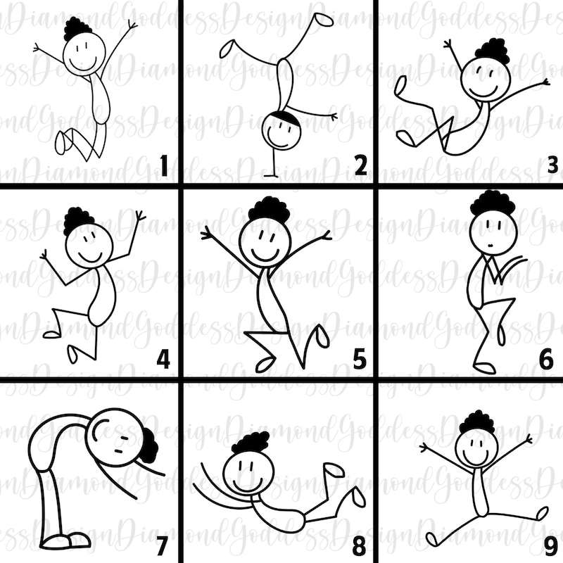 Stick Figures - Etsy