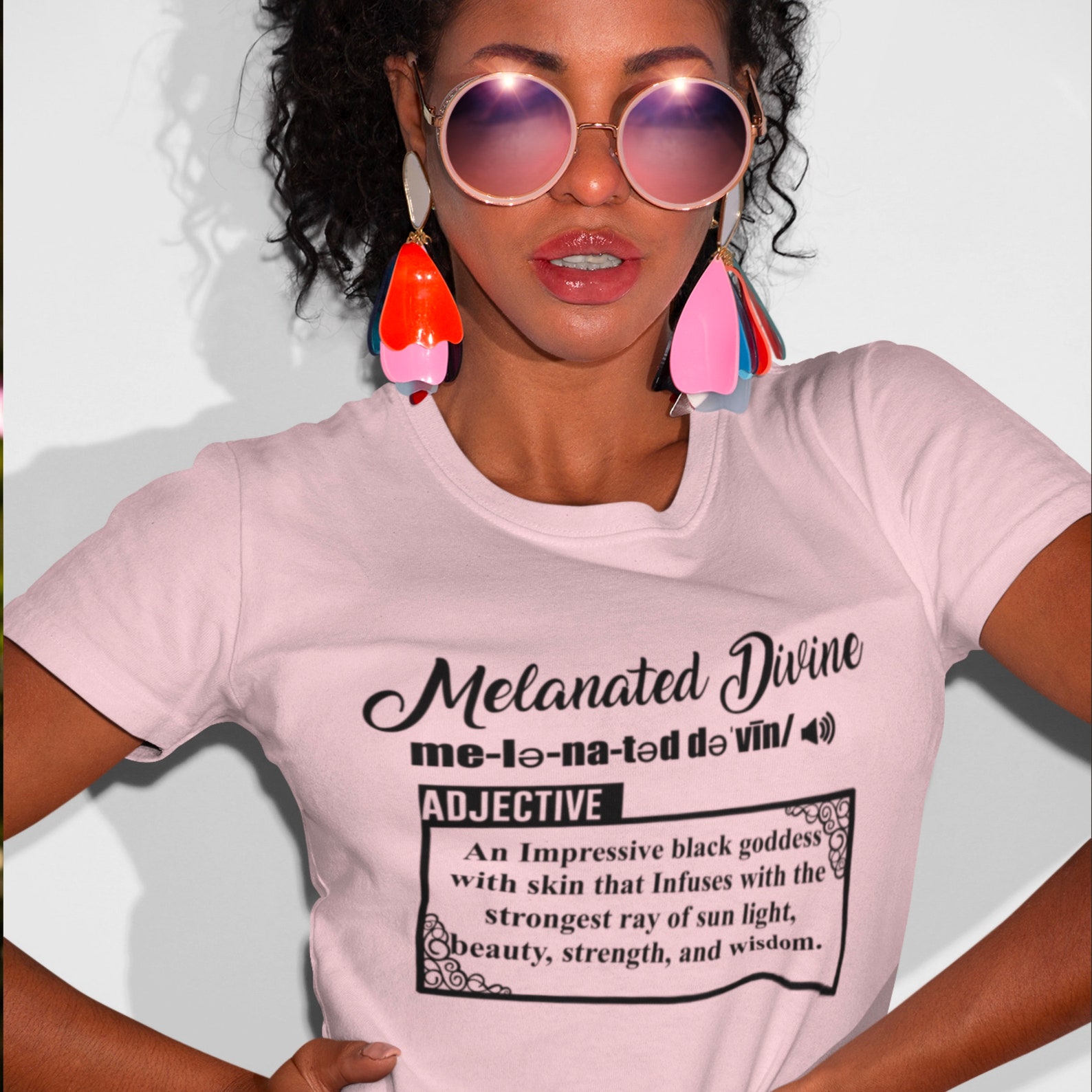 Melanated Divine SVG Blm Melanin Svg Girl Power - Etsy
