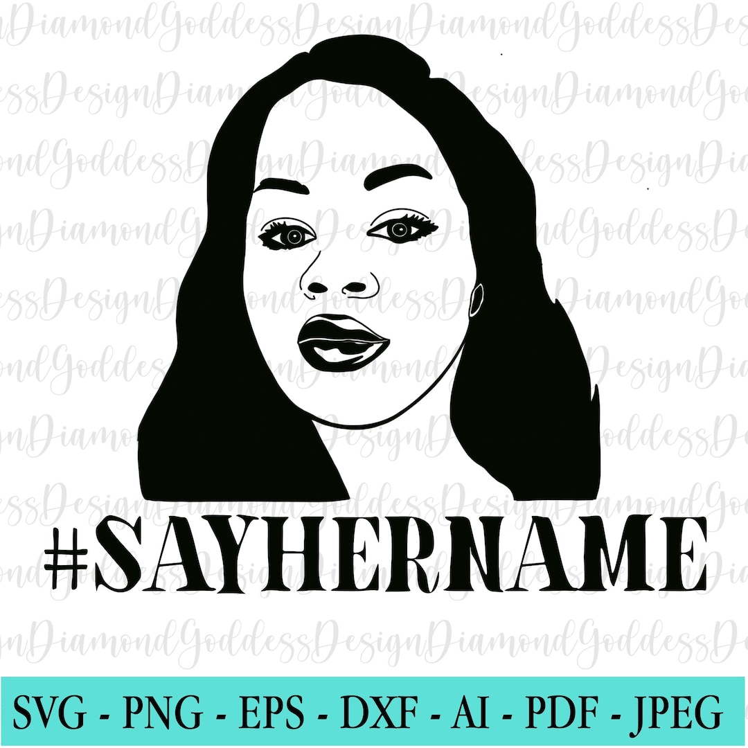 Breonna Taylor Svg | Justice for Breonna Taylor Svg | Black Live Matter ...