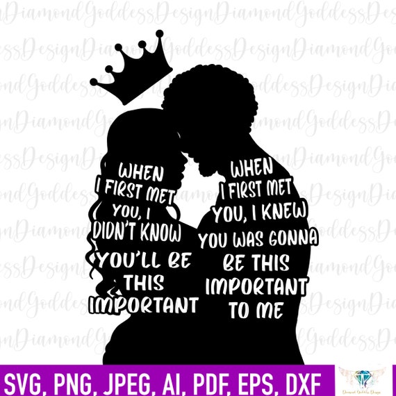 Important to Me SVG Black Girl Magic SVG Boss Lady King - Etsy