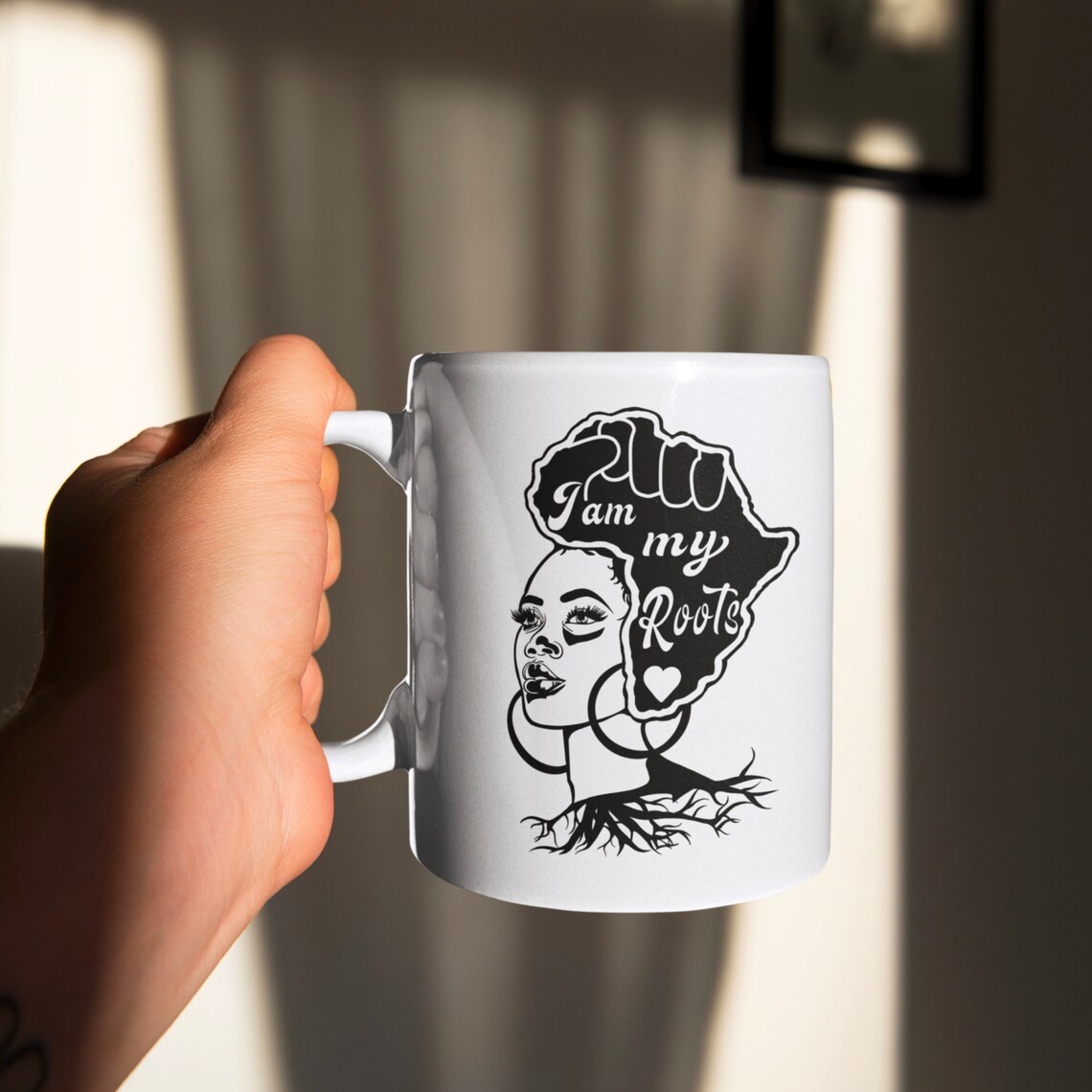 I Am My Roots SVG Blm Black History Month Girl Power - Etsy