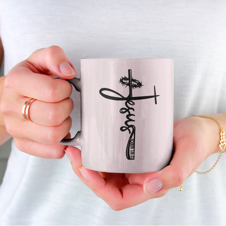 Jesus Cross SVG Christian Cross SVG Motivational Quote - Etsy