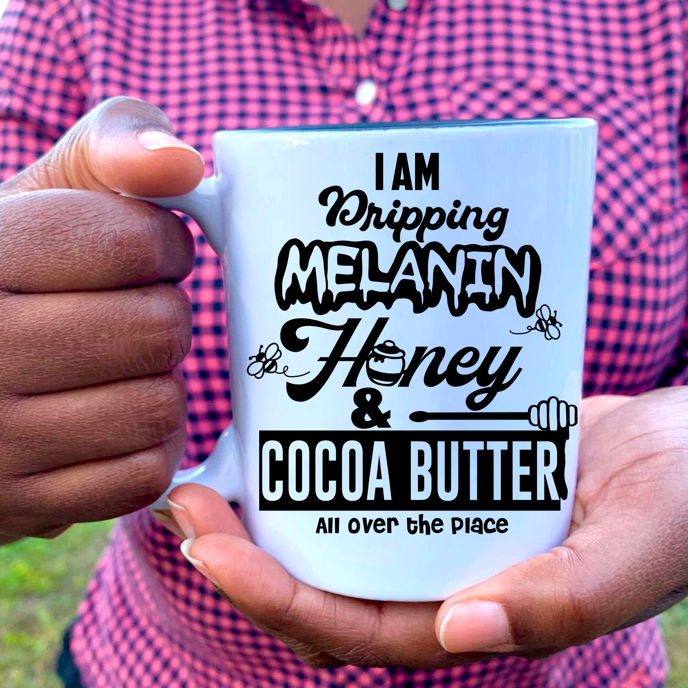 I Am Dripping Melanin Honey Cocoa Butter SVG Blm Melanin - Etsy