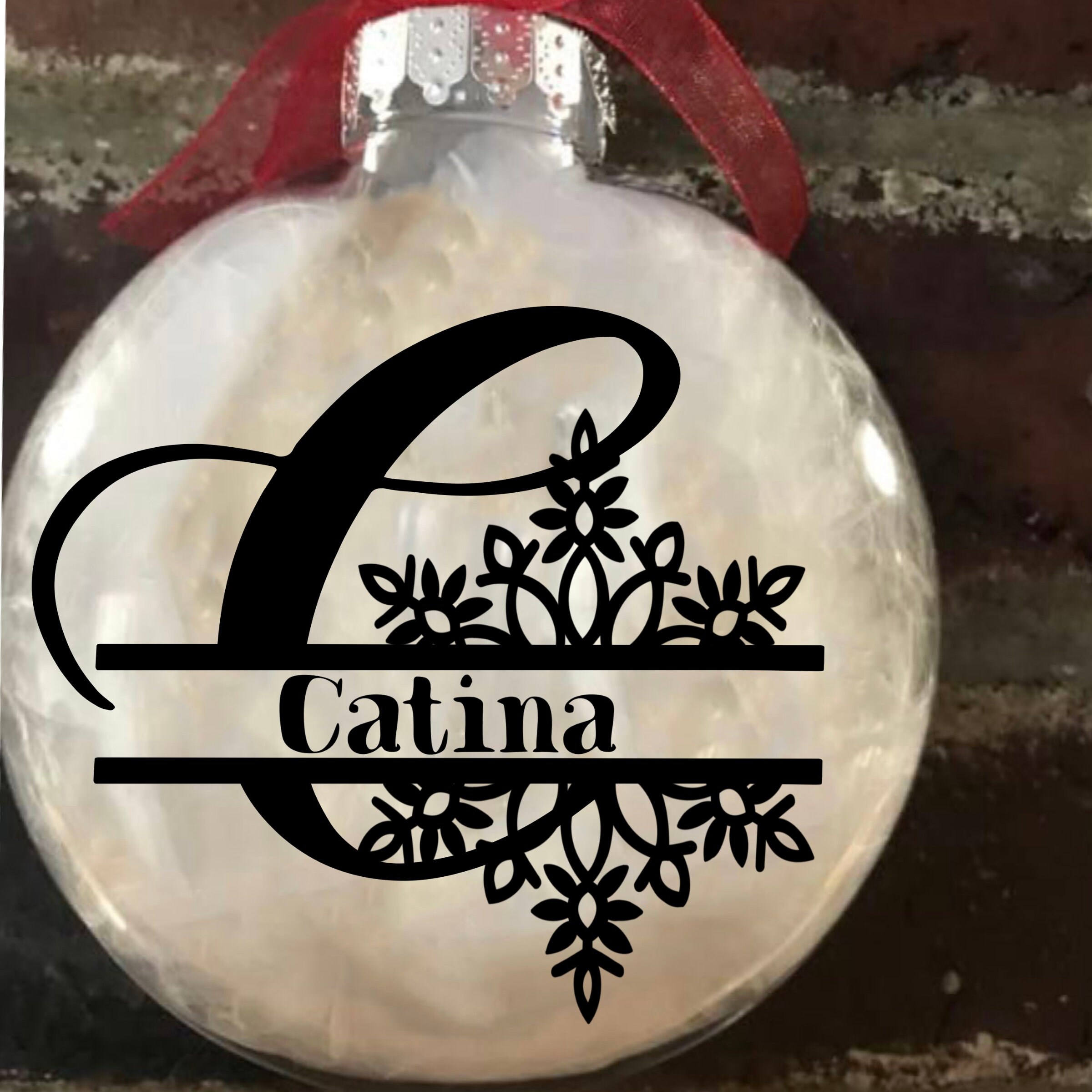 Split Monogram SVG Christmas Split Monogram Frame Alphabet - Etsy