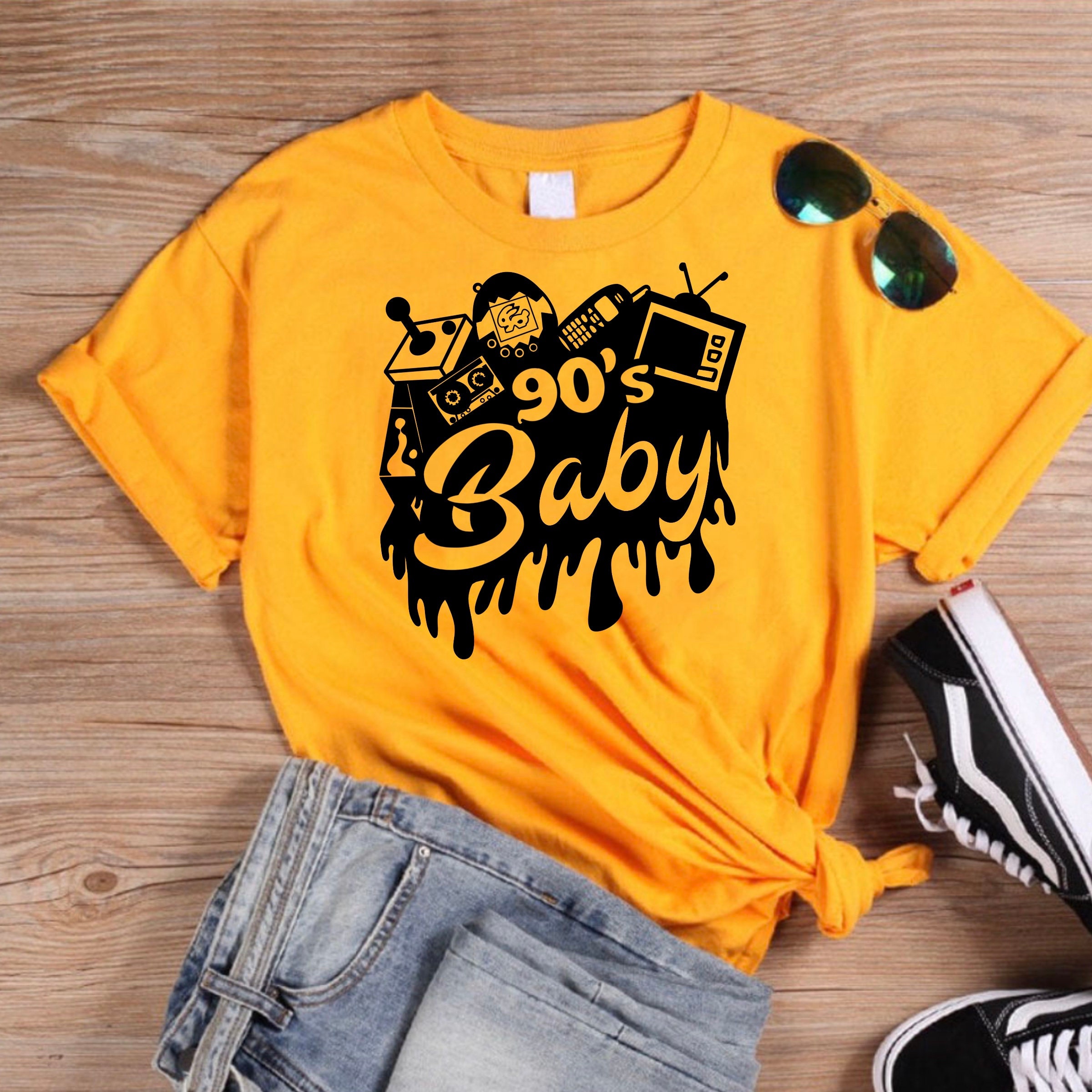 90s Baby Svg 90s Mommy Old School Tshirt Boss Lady - Etsy
