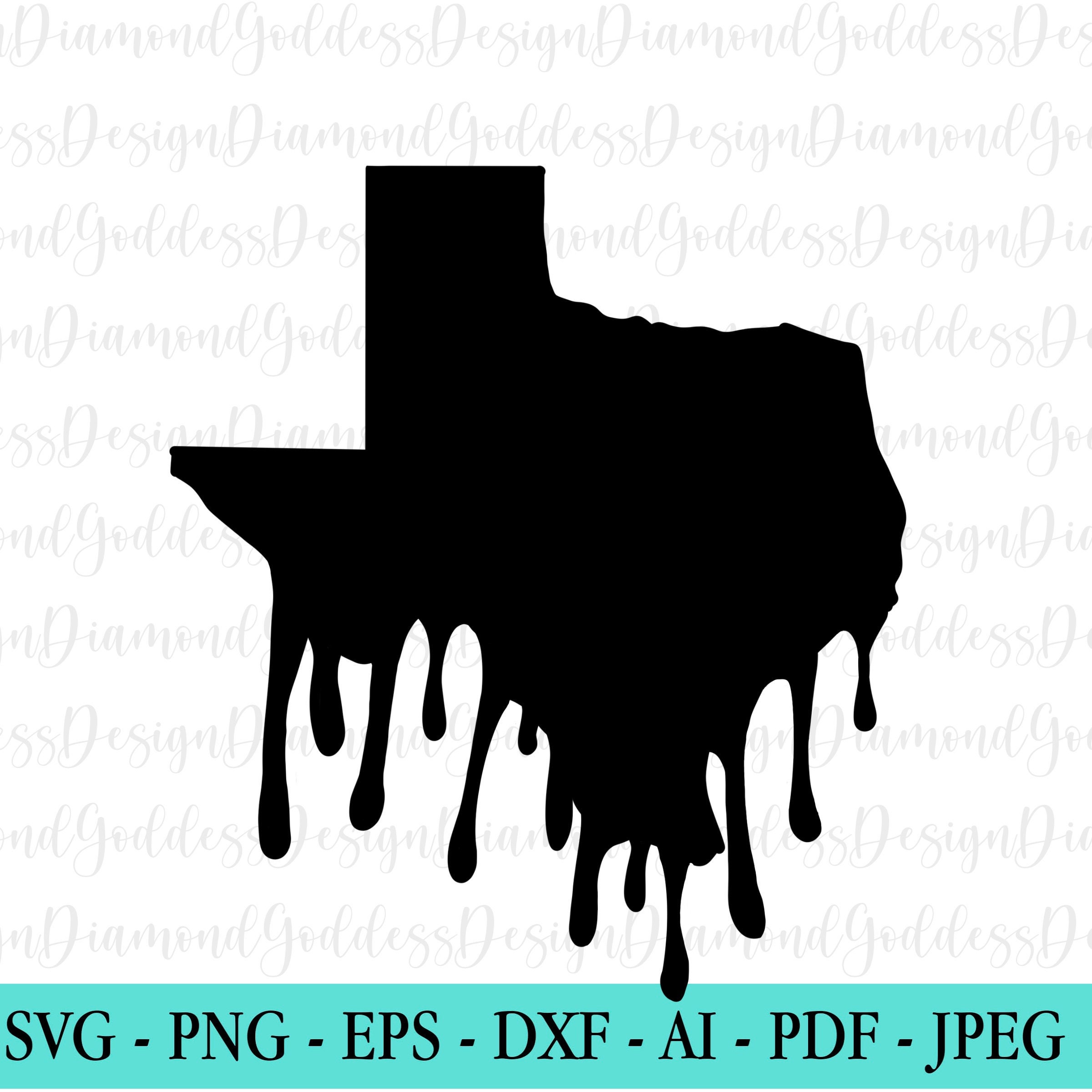 Texas Drip Svg, Texas Star SVG Map, Home, State, SVG, Dxf, Eps, Quote ...