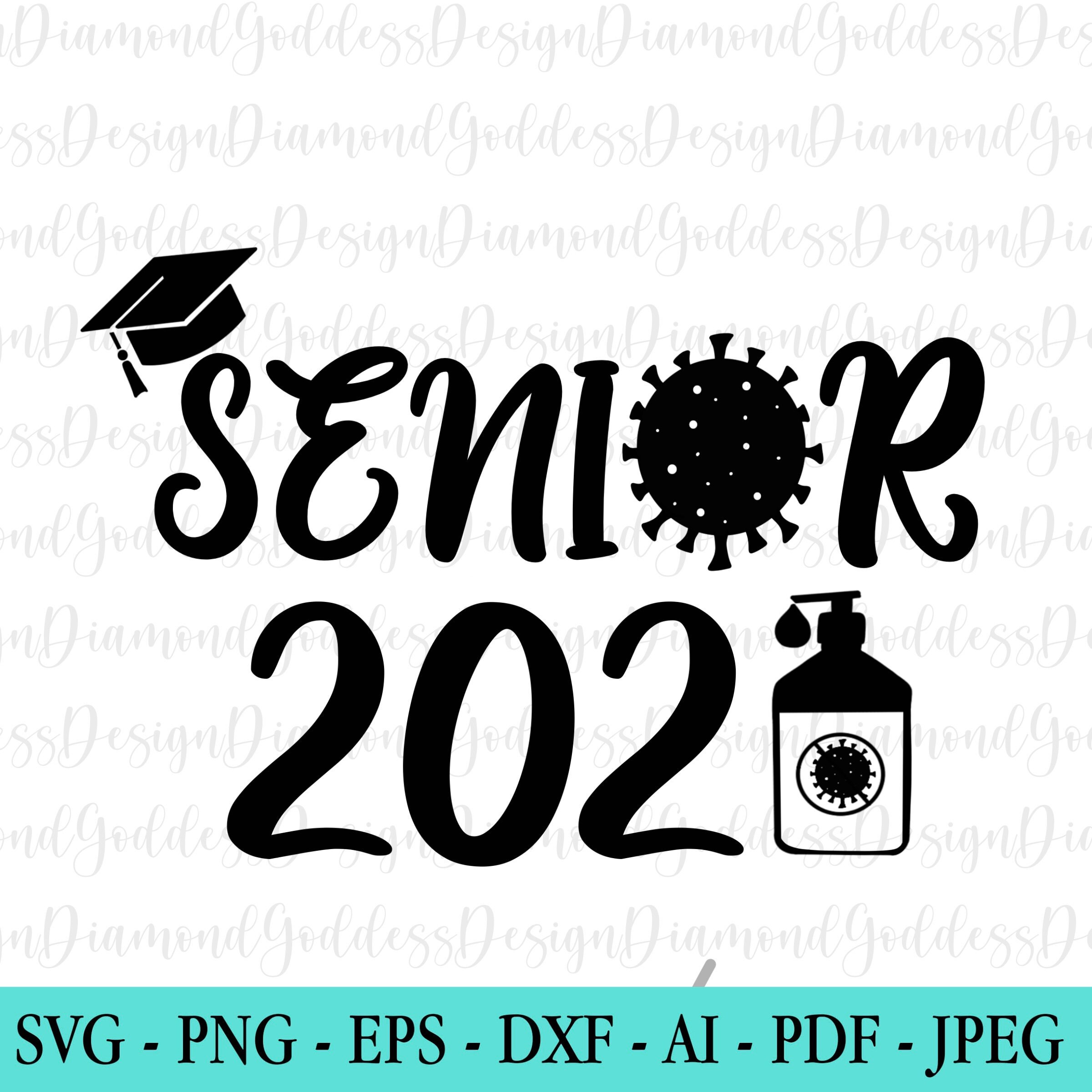 Senior 2021 Pandemic SVG Cut File Senior Svg Graduation - Etsy