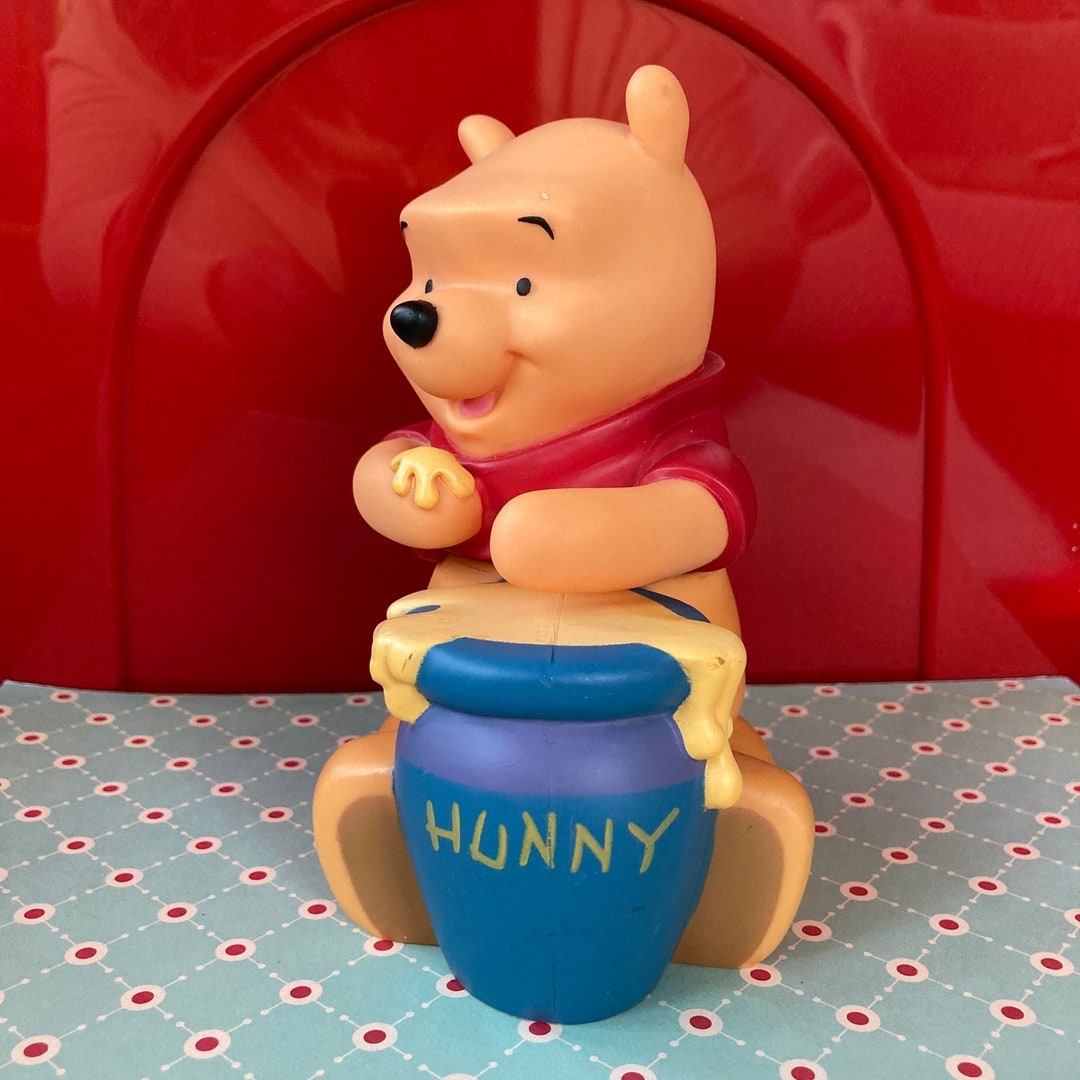 Winnie the Pooh Container Disney Character Plastic Bubble Bath Shampoo ...