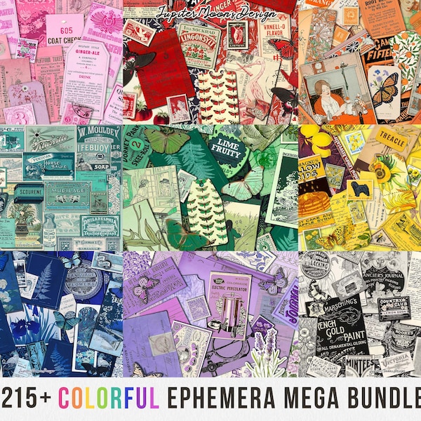 Ephemera Kit - Etsy