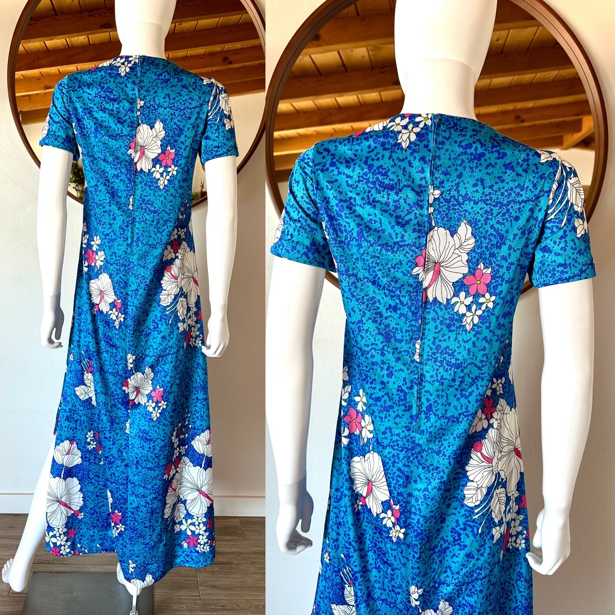 Vintage 60's 70's Ja Ja Fashions Hawaii Flower Power Groovy Hawaiian ...