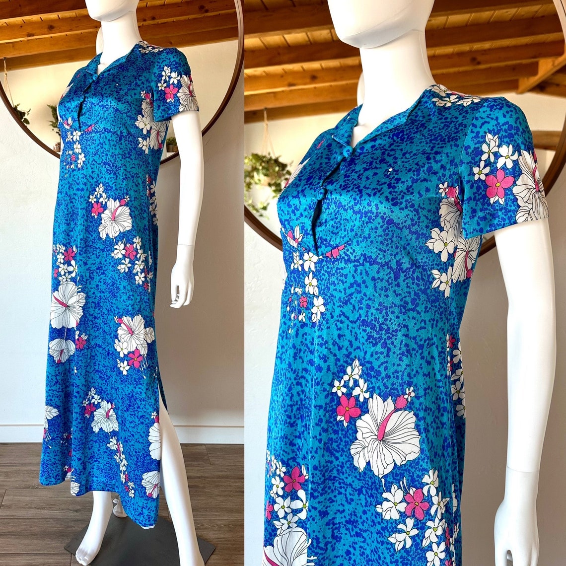 Vintage 60's 70's Ja Ja Fashions Hawaii Flower Power Groovy Hawaiian ...
