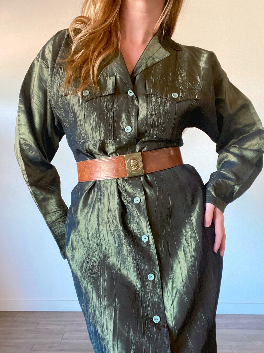 Vintage 80's C.D.C California Dress Code by Phyllis Guzik Iridescent ...