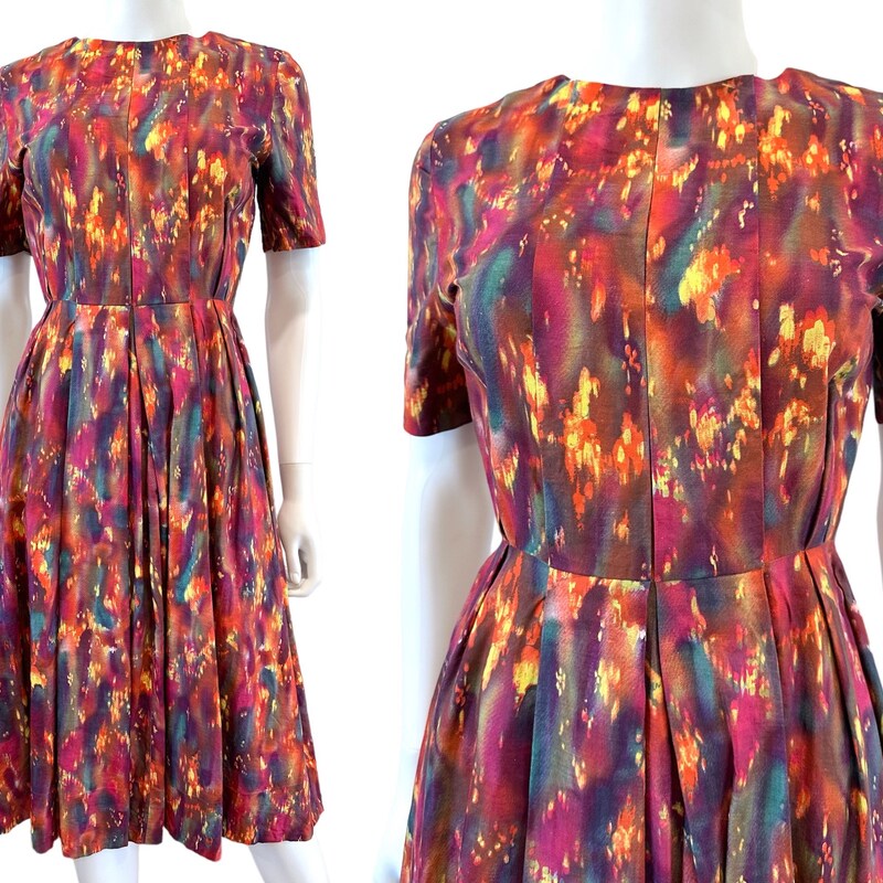 Vibrant Color Dress - Etsy