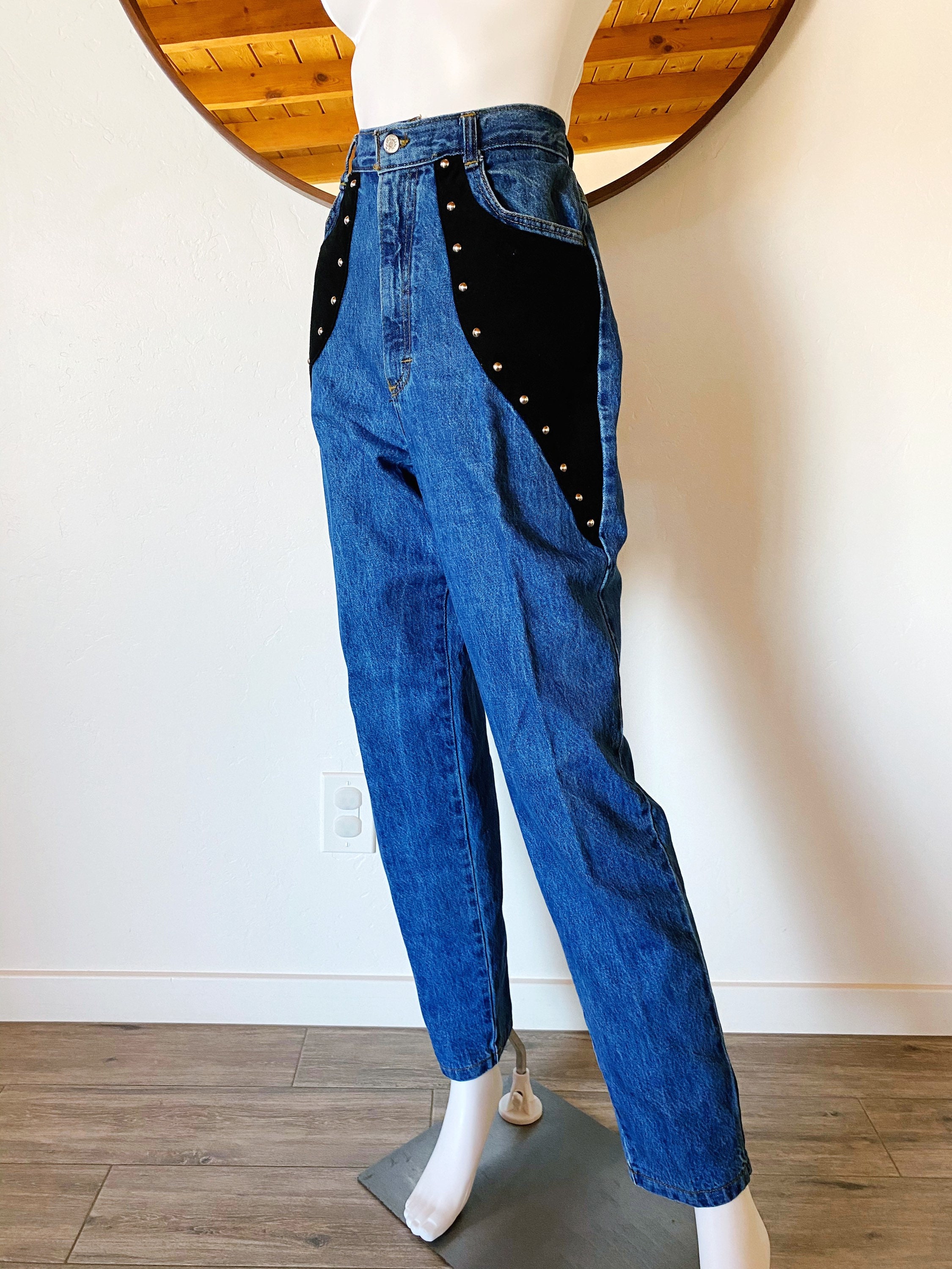 Vintage 80's Cap Ferrat Ultra High Waisted Western Cowgirl Vintage 80's Cap Ferrat Ultra High Waisted Western Cowgirl