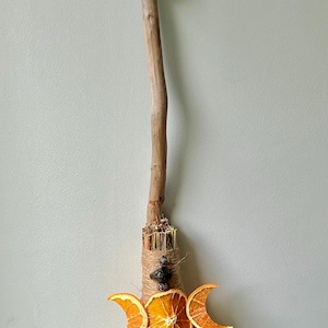Handcrafted Witch's Besom - Custom Botanical Broom - Etsy