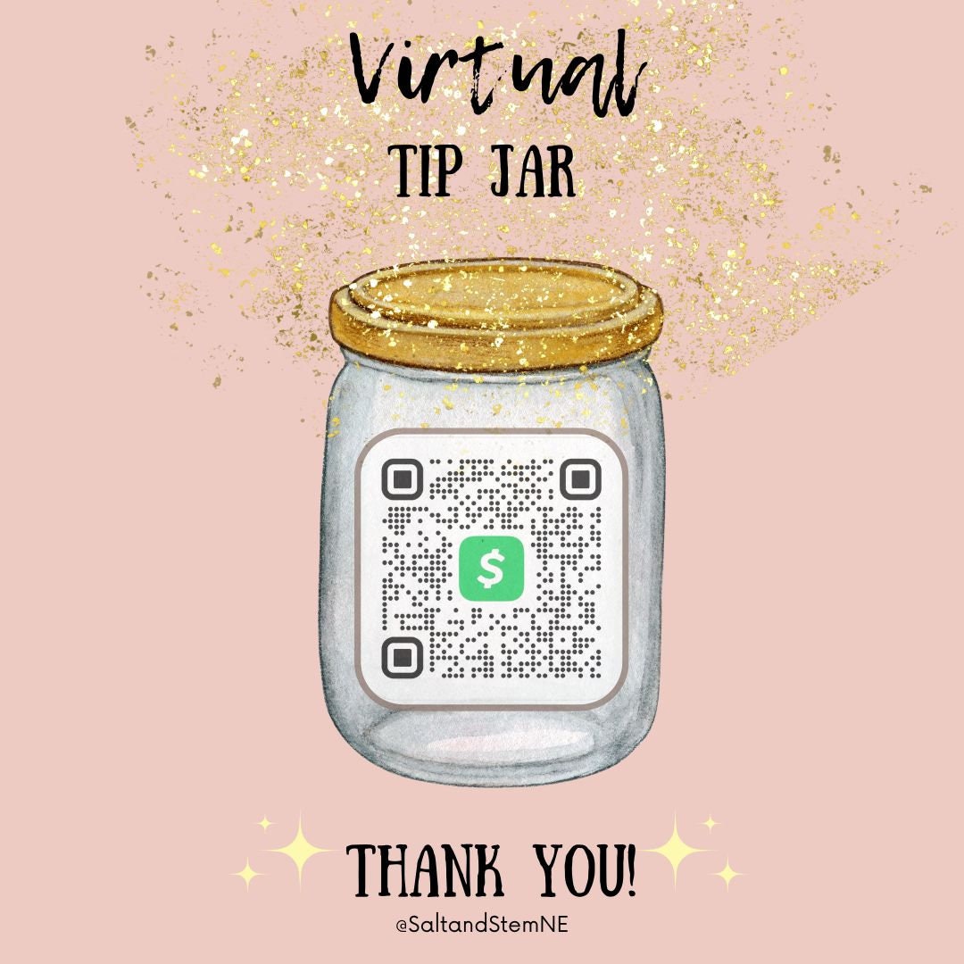 Virtual Tip Jar - Etsy