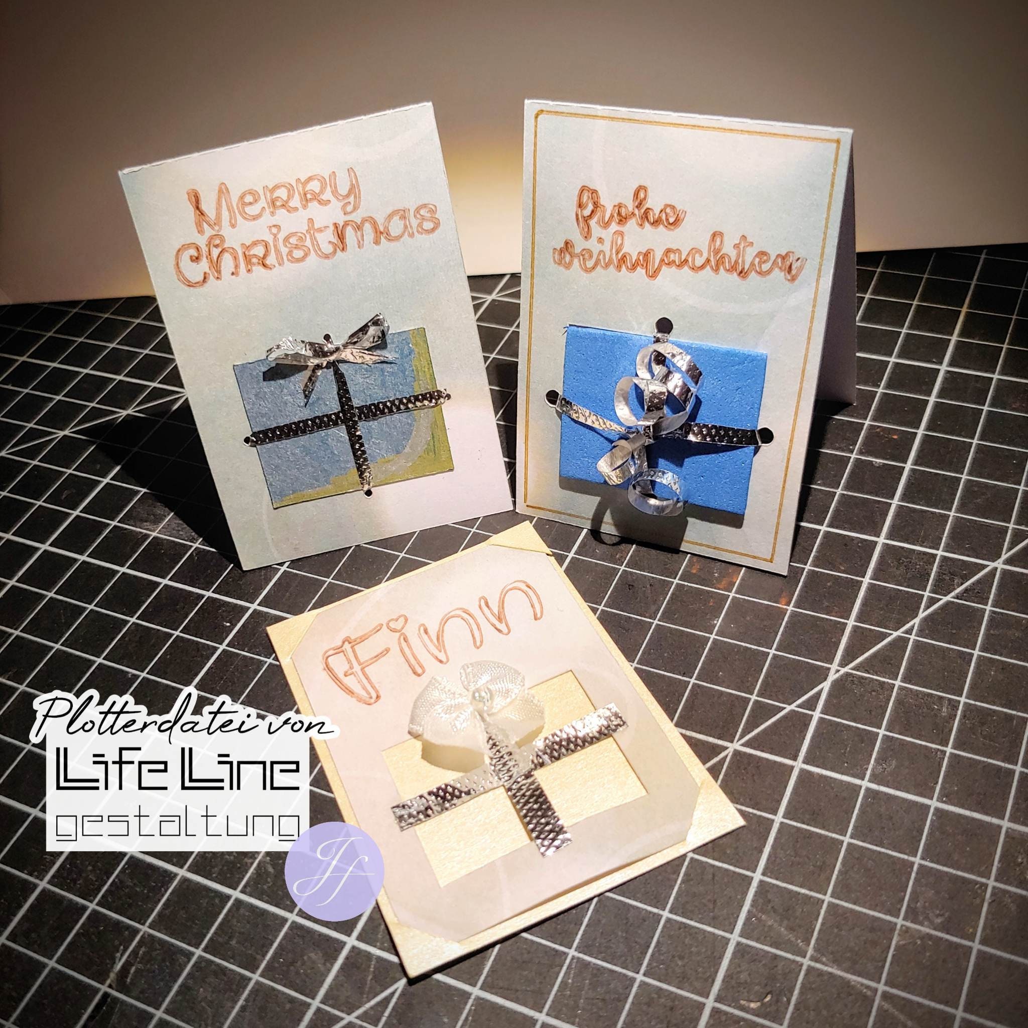 Plotter File CARD GIFT VOUCHER Svg Dxf - Etsy