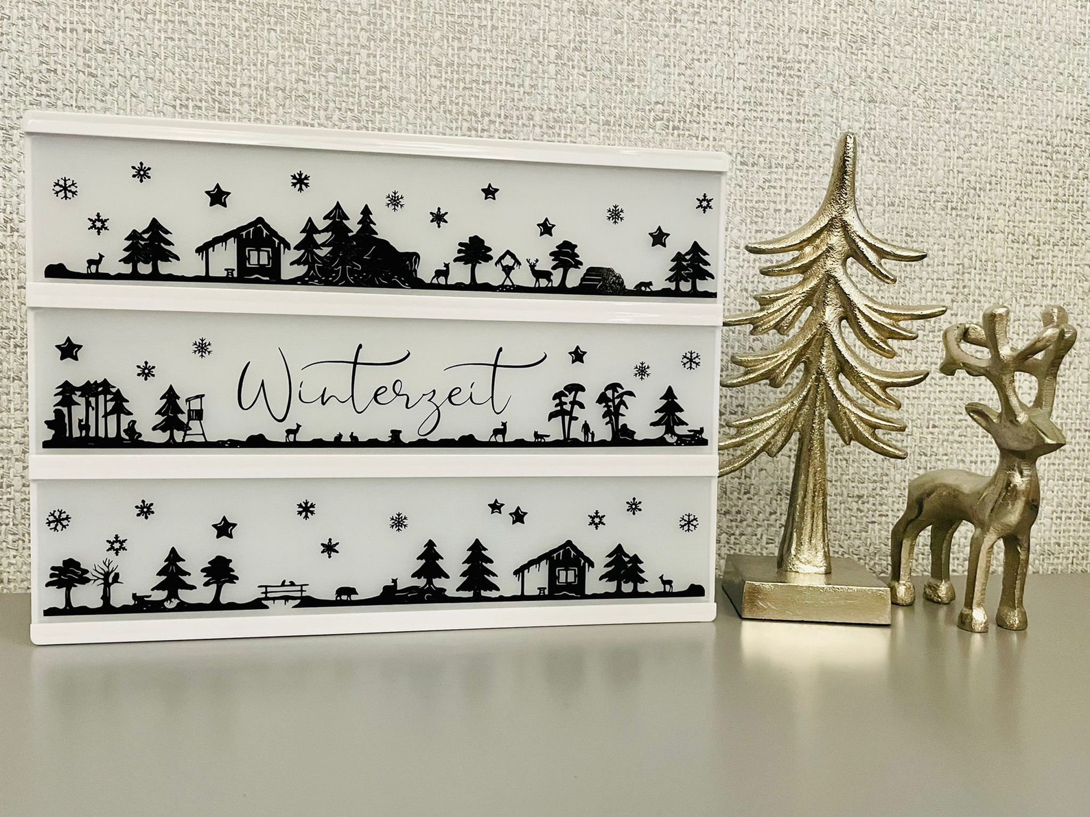 Cutting File WINTER WOODS Svg + Dxf - Etsy