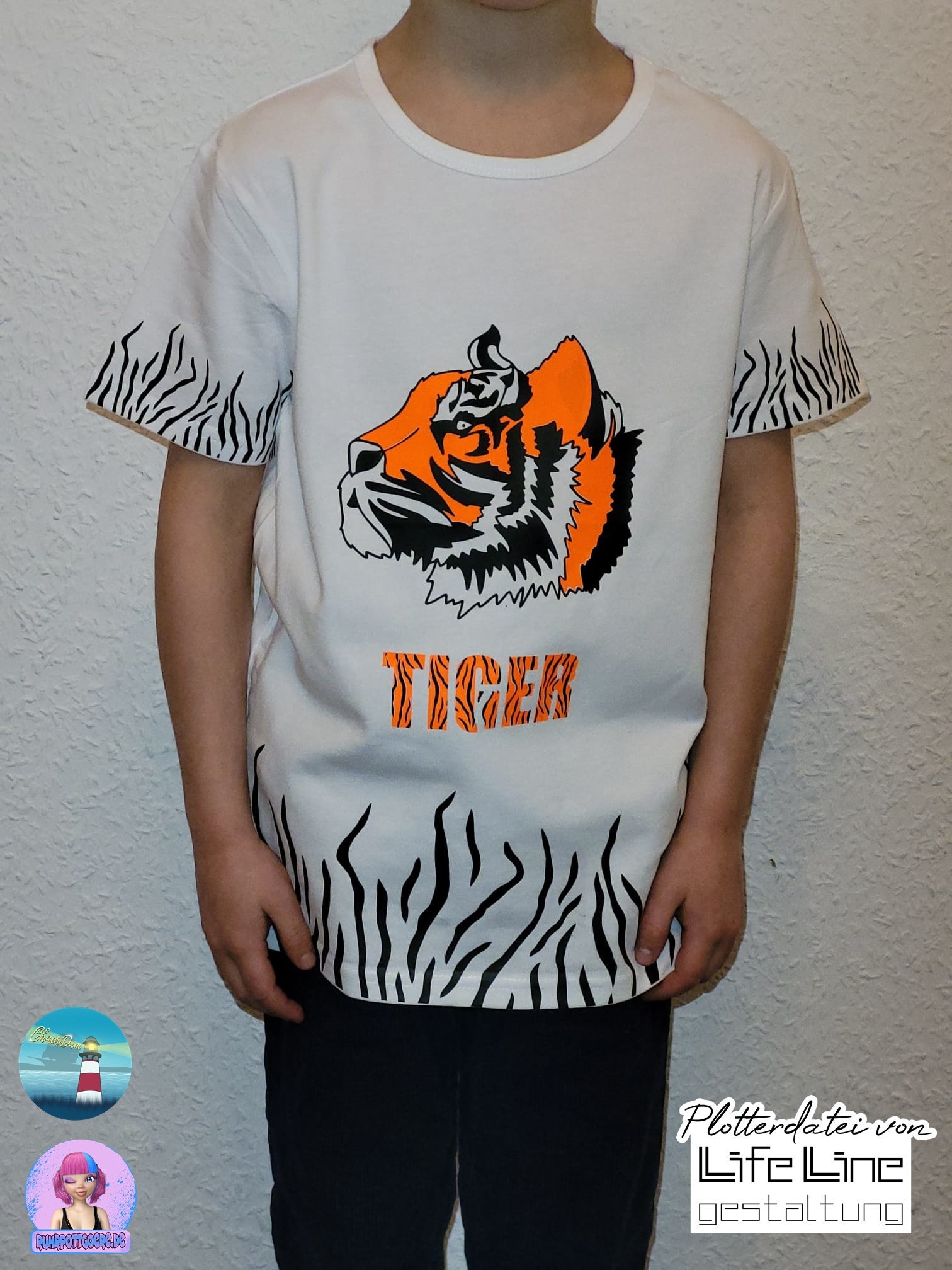 Plotterdatei TIGER svg dxf | Etsy