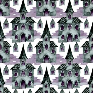 Haunted House Digital Paper (35 Pieces) - Etsy