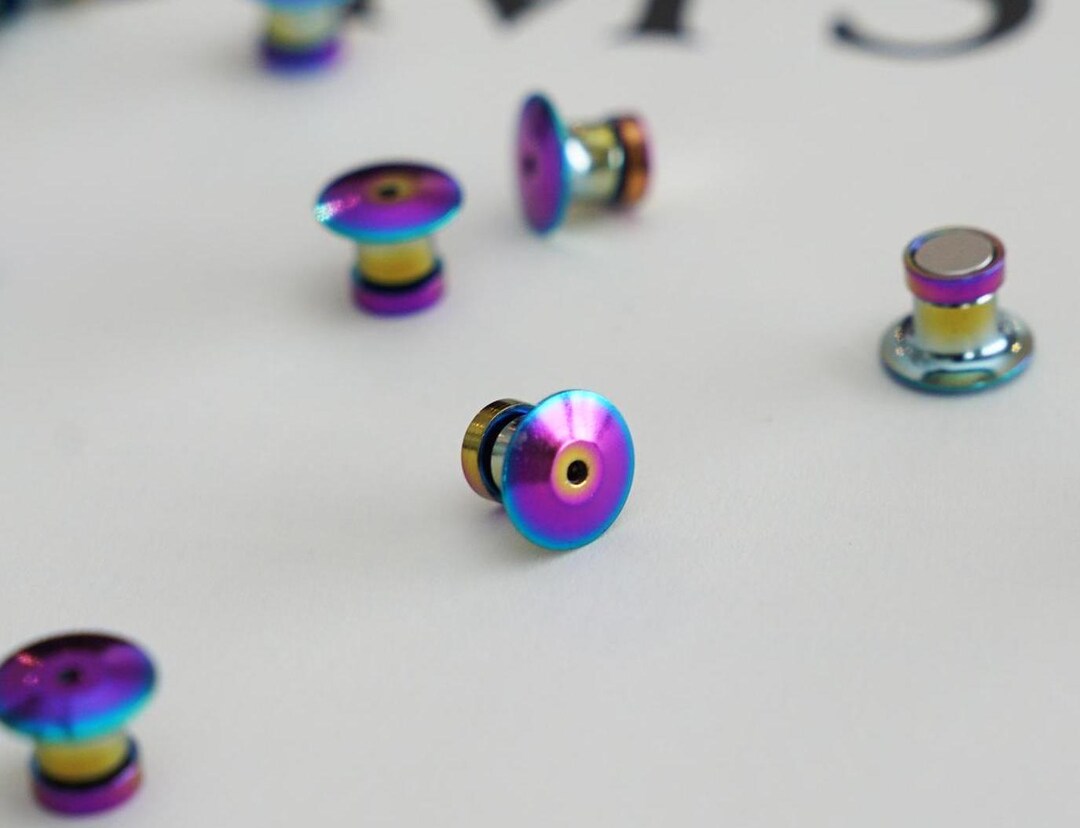 Magnetic Locking Pin Back Magnetic Pin Back Enamel Pin Locking Pin Back ...