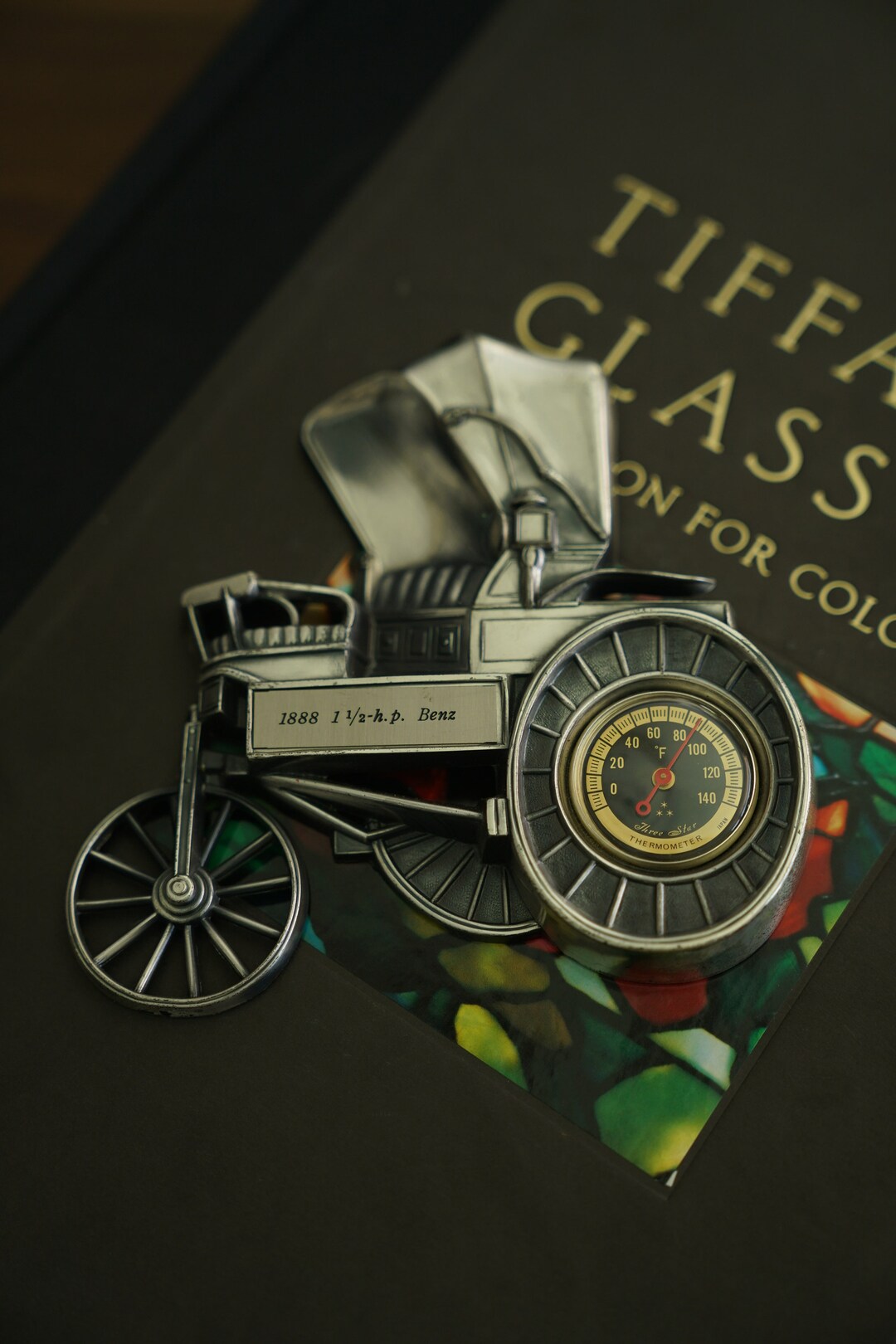 Tulip Brand Antimony Ware 1888 1.5 HP Benz Bronze Three Star ...