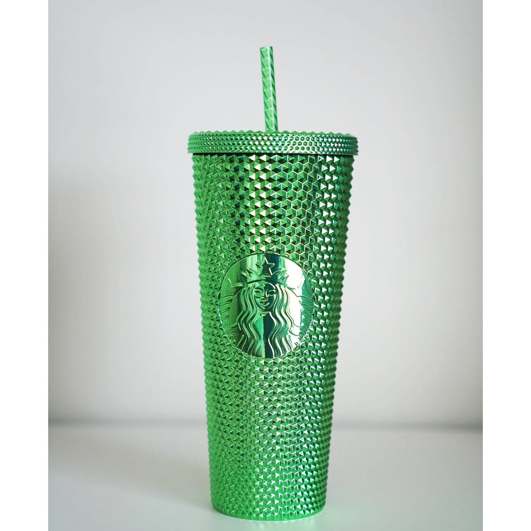 Starbucks Green Spiky Studded Tumbler - 24oz Holiday Edition - Etsy