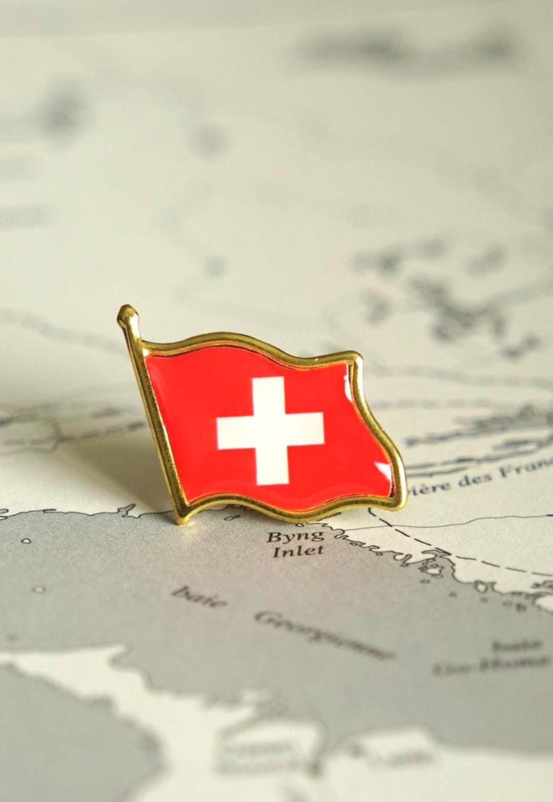 Switzerland Flag Enamel Pin - Etsy