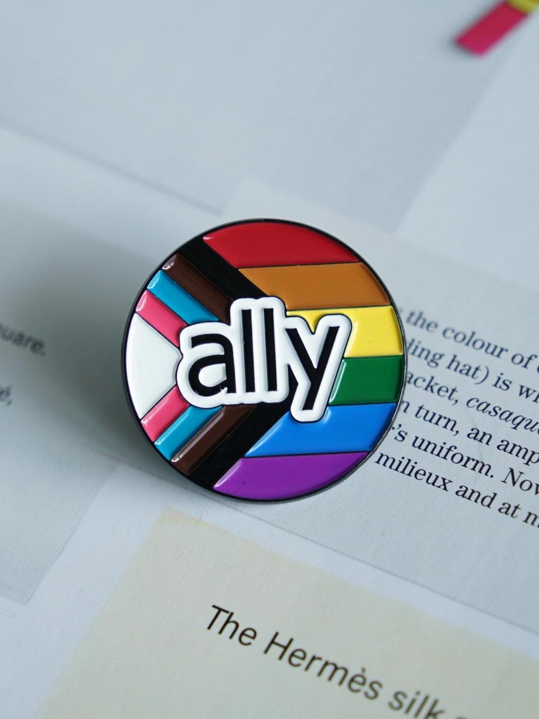 LGBTQ Ally Pin - Etsy