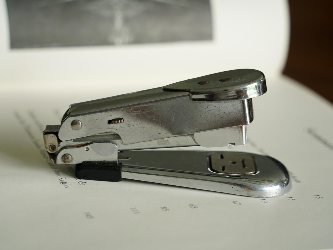 Vintage Genuine Arrow No 105 Chrome Stapler Made in Brooklyn NY USA - Etsy