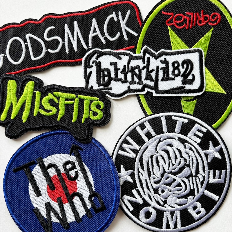 Rock Band Patches - Etsy