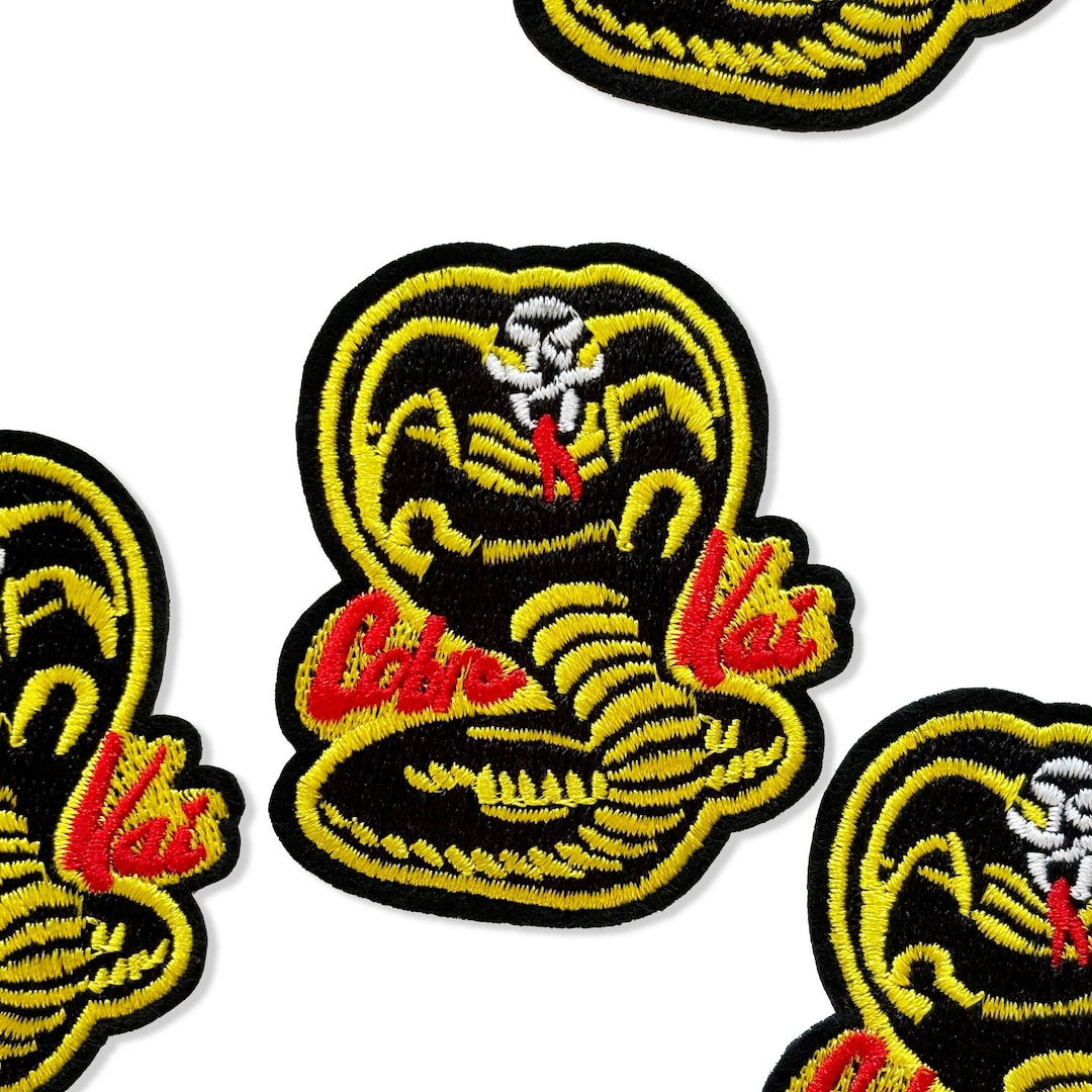 Karate Kid Cobra Kai Embroidered Iron on Sew on Patch - Etsy