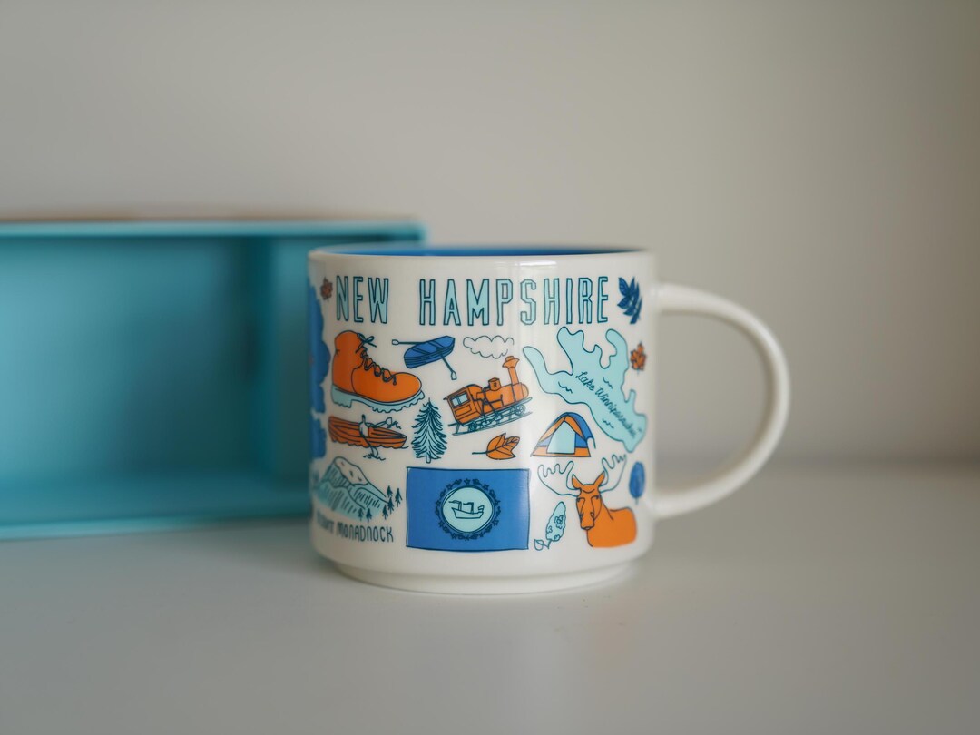 Starbucks Been There Series New Hampshire Ceramic Mug, 14 Oz, Brand New ...