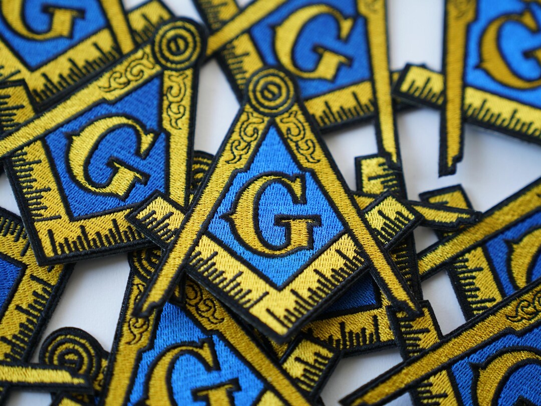 Masonic Embroidery Iron On/sew on Patches 4x4 - Etsy