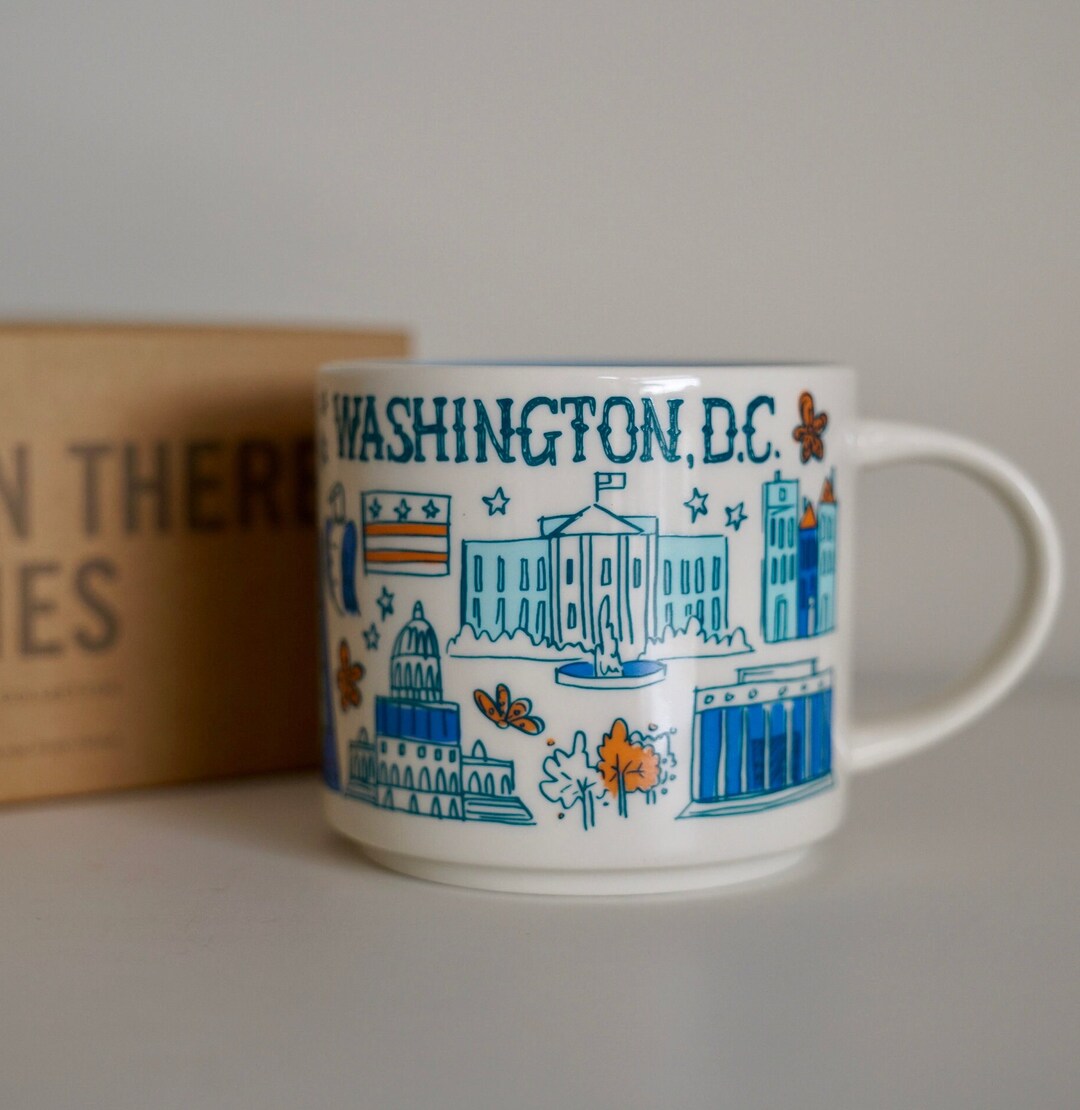 Starbucks Been There Series Washington D.C. Ceramic Mug, 14 Oz, Brand ...