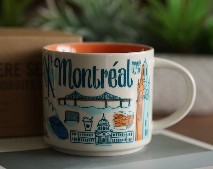 Starbucks Been There Series Montreal Ceramic Mug, 14 Oz, Brand New With ...