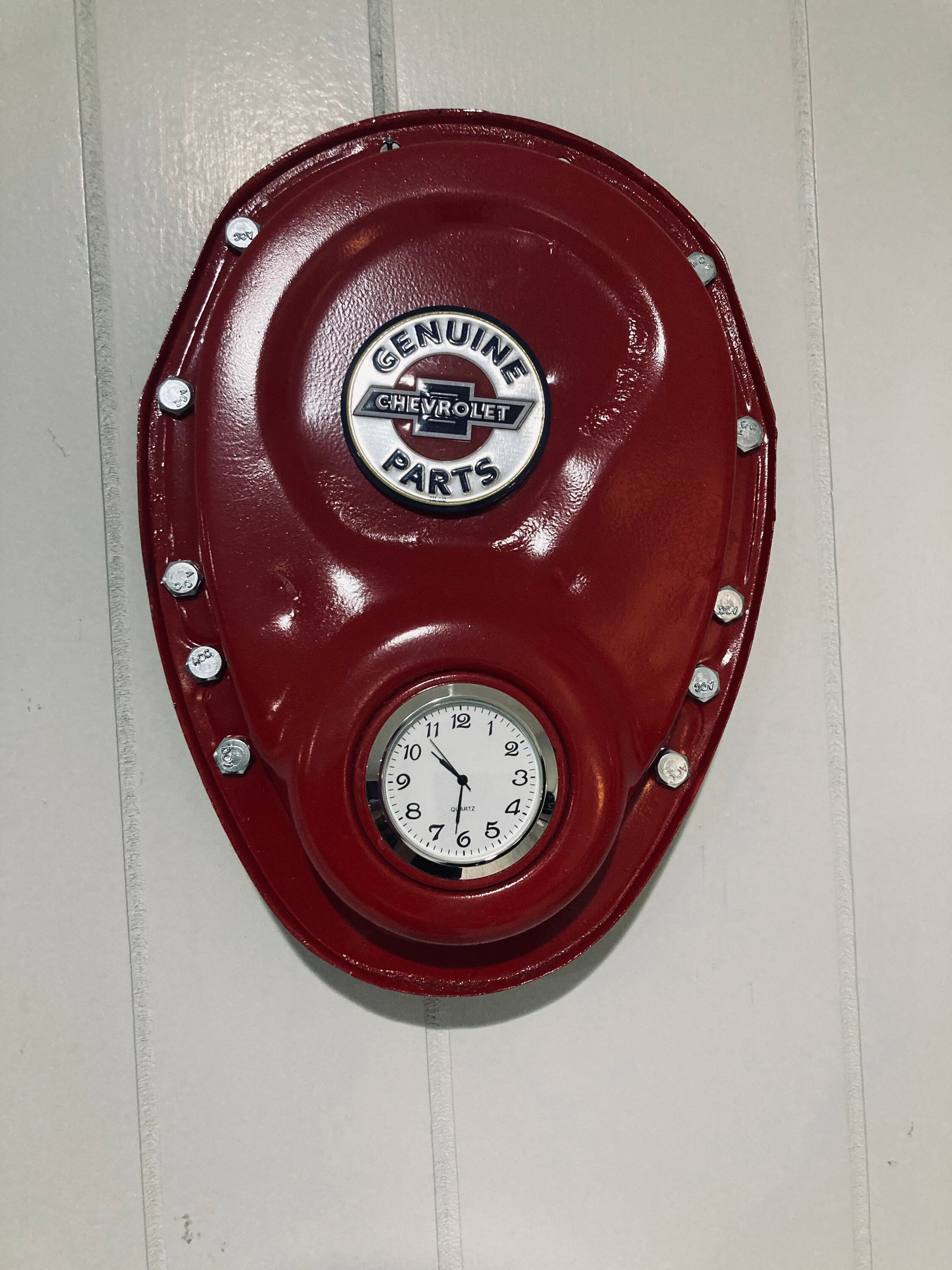 Chevy Timing Cover Wall Clock - Etsy