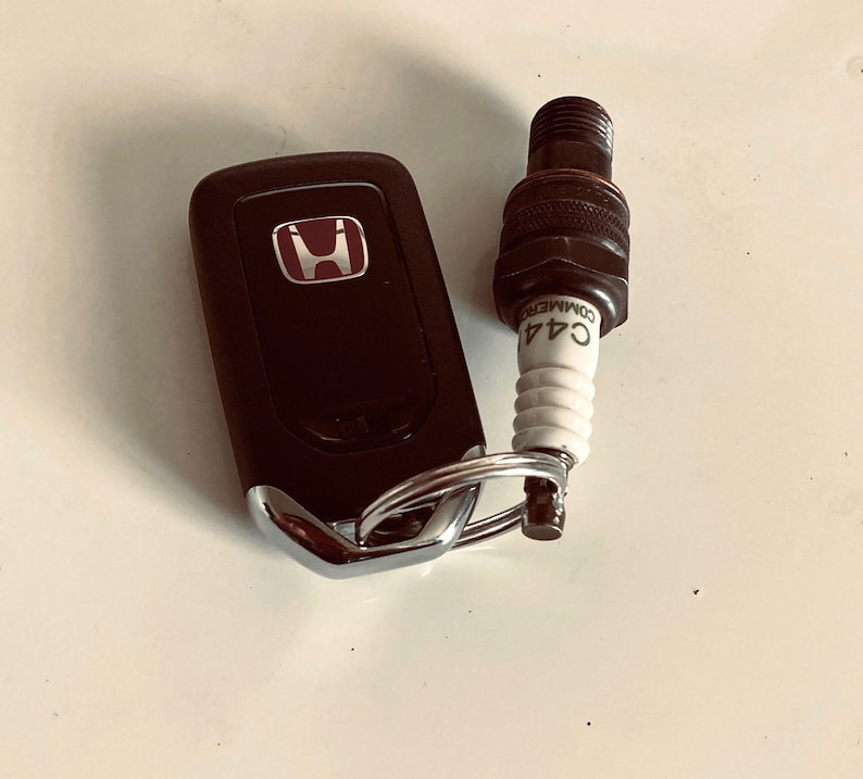 Vintage Spark Plug Keychain - Etsy