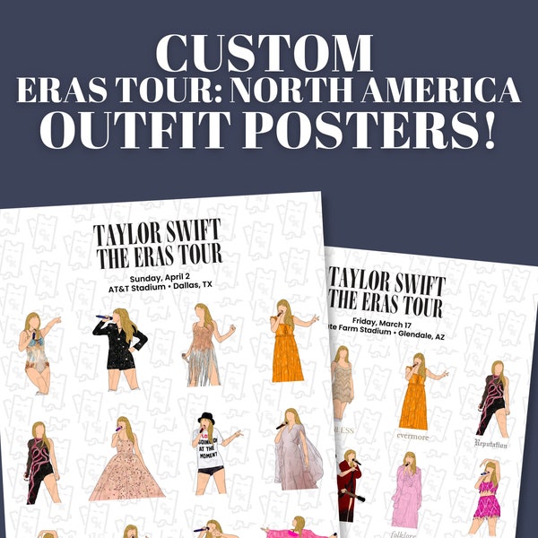 Eras Tour Costume - Etsy