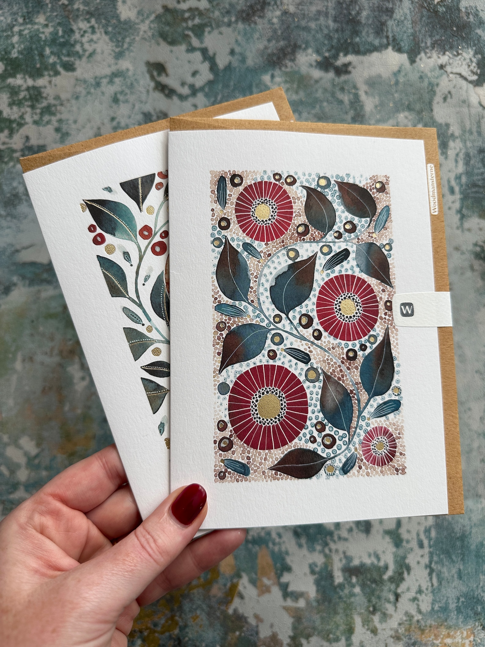 6 Luxury Gold Foiled Greeting Cards pack of Mixed Designs - Etsy