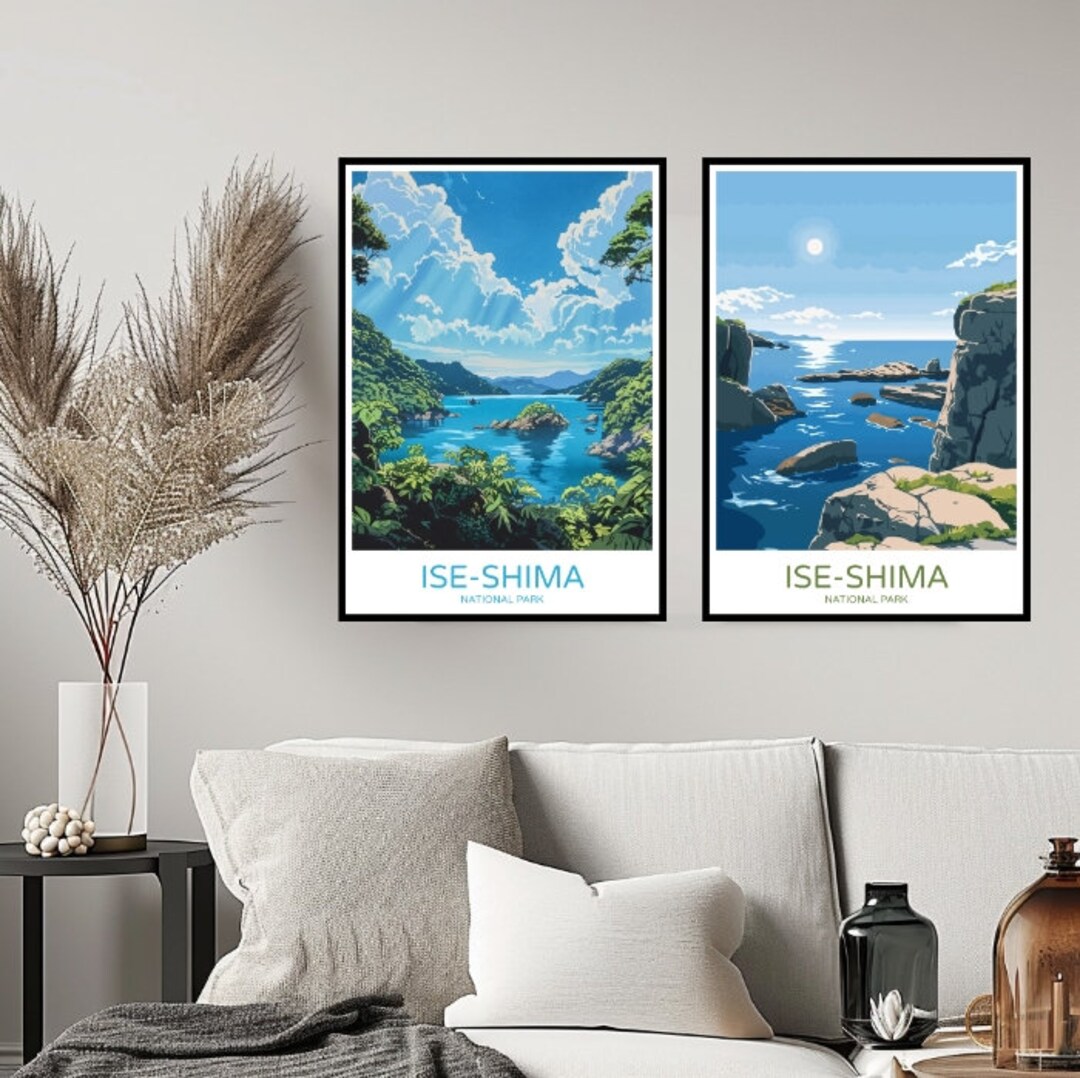 Ise-shima National Park Japan Poster Travel Print Japan Ise-shima Mie ...