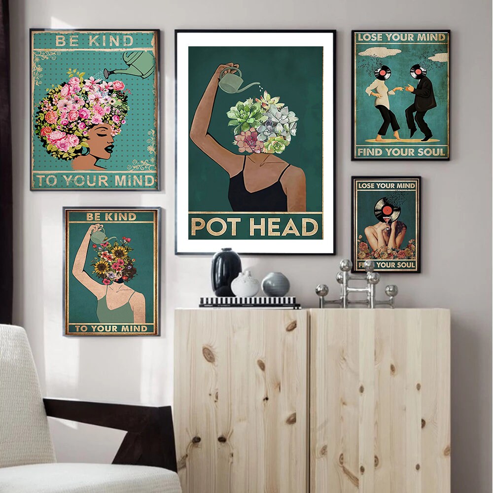 Lose Your Mind Find Your Sole Canvas Poster Mental Health - Etsy