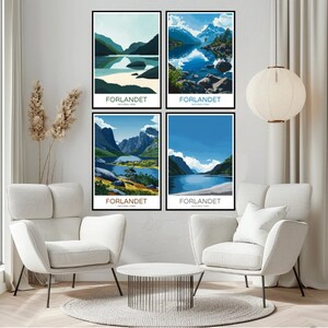 Forlandet National Park Norway Poster Travel Print Svalbard Forlandet ...