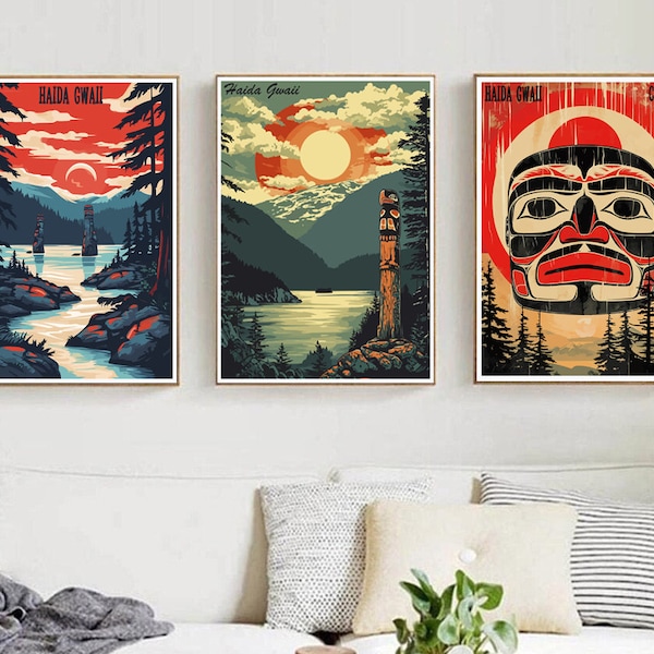 Haida art - Etsy France