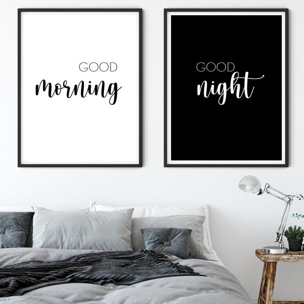 Good Night Print - Etsy