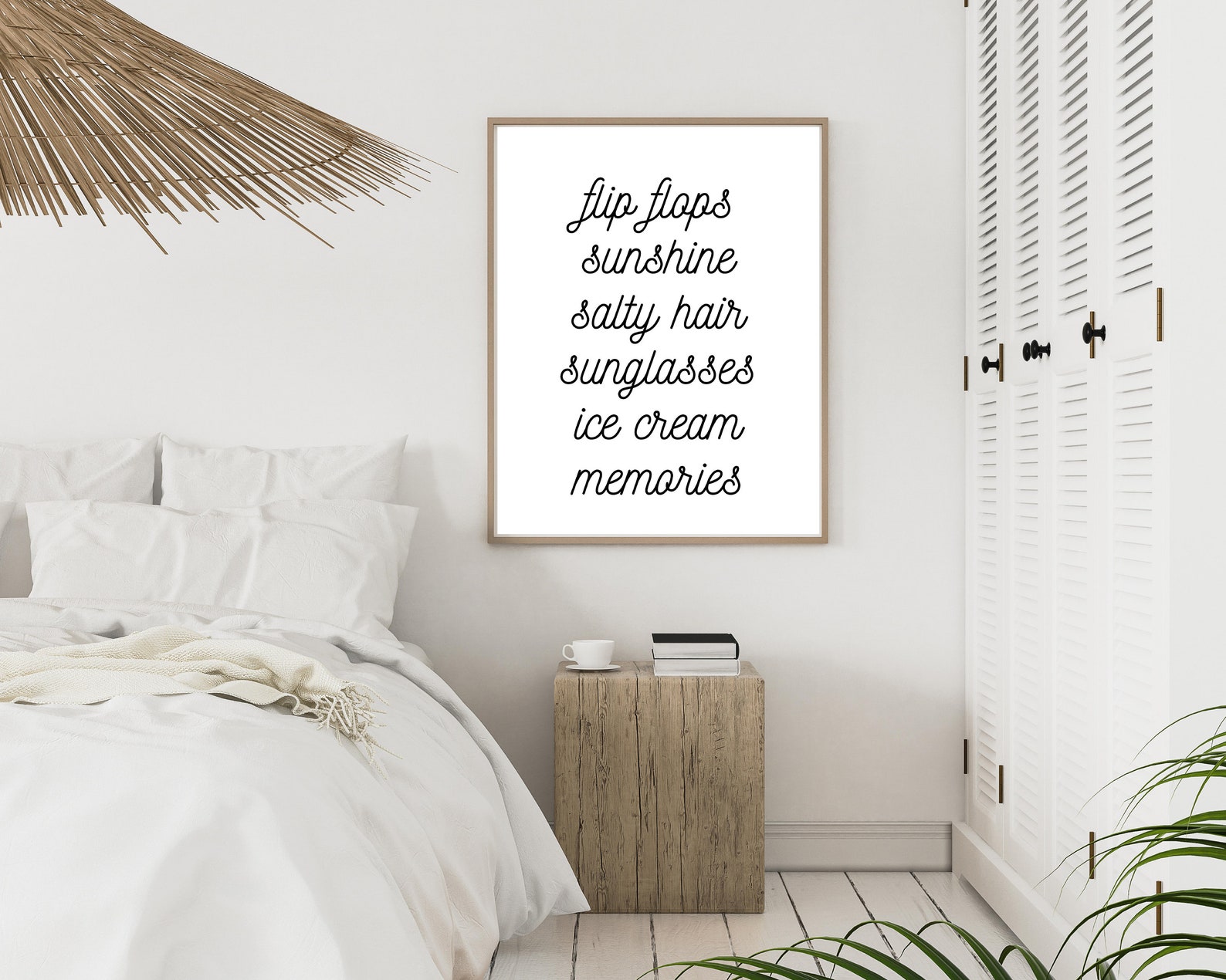 Beach House Summer Print Modern Summer Printable Summer Wall - Etsy