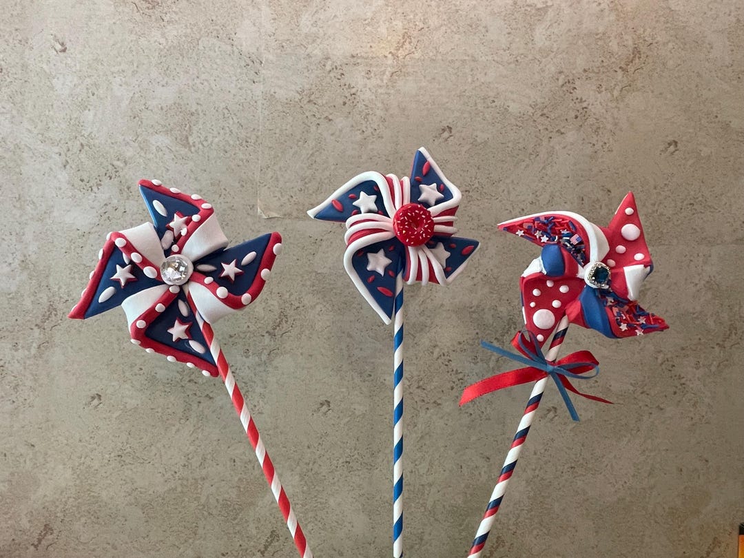 Patriotic Pinwheels - Etsy