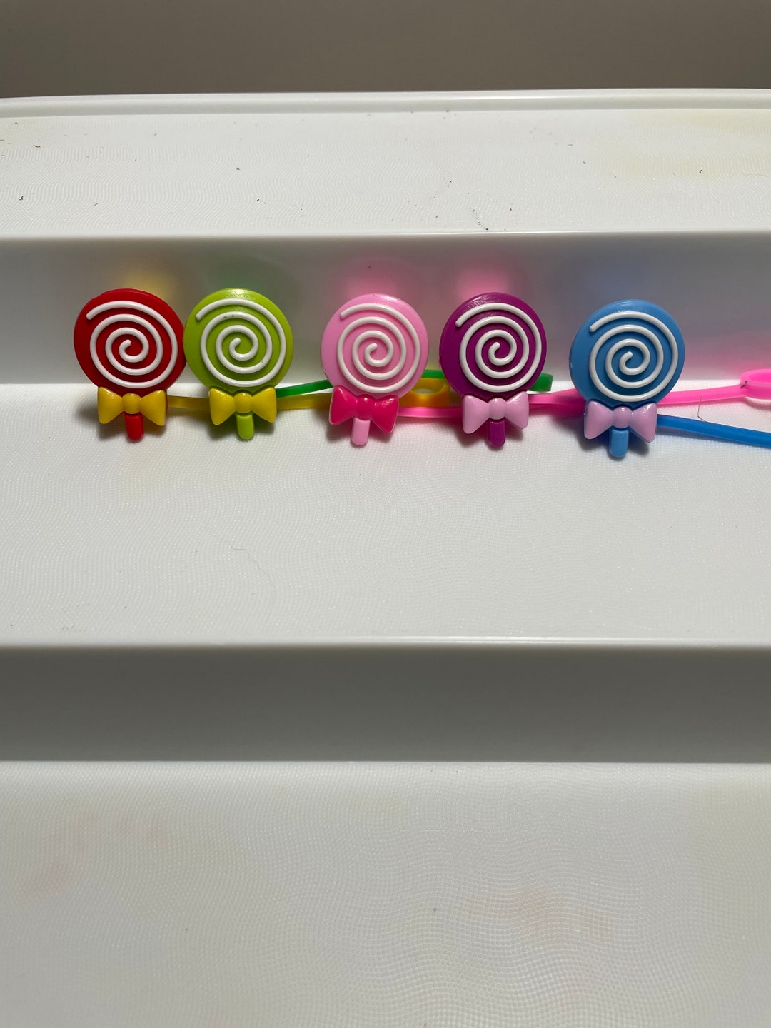 Lollipop Straw Cap Topper - Etsy